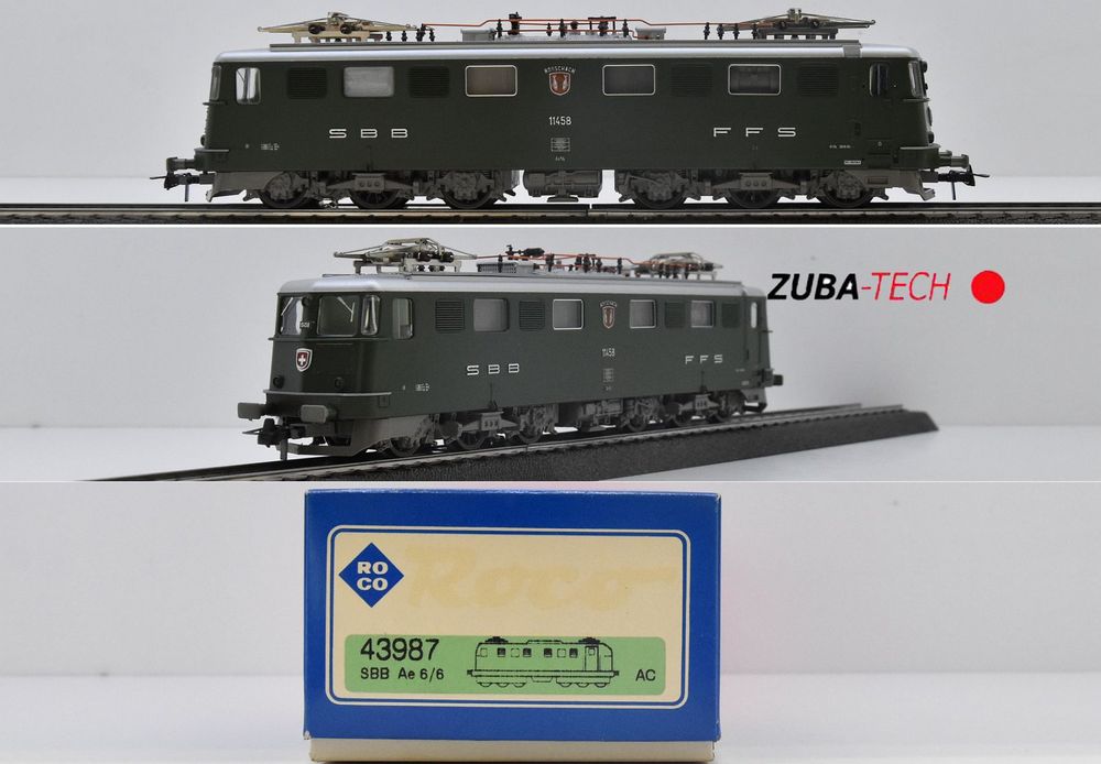 Roco 43987 E-Lok Ae 6/6 Rorschach SBB H0 WS Digital mit OVP | Kaufen auf Ricardo