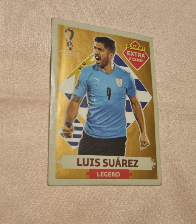 Luis Suárez Extra Sticker Bronze Panini 2022 | Kaufen auf Ricardo