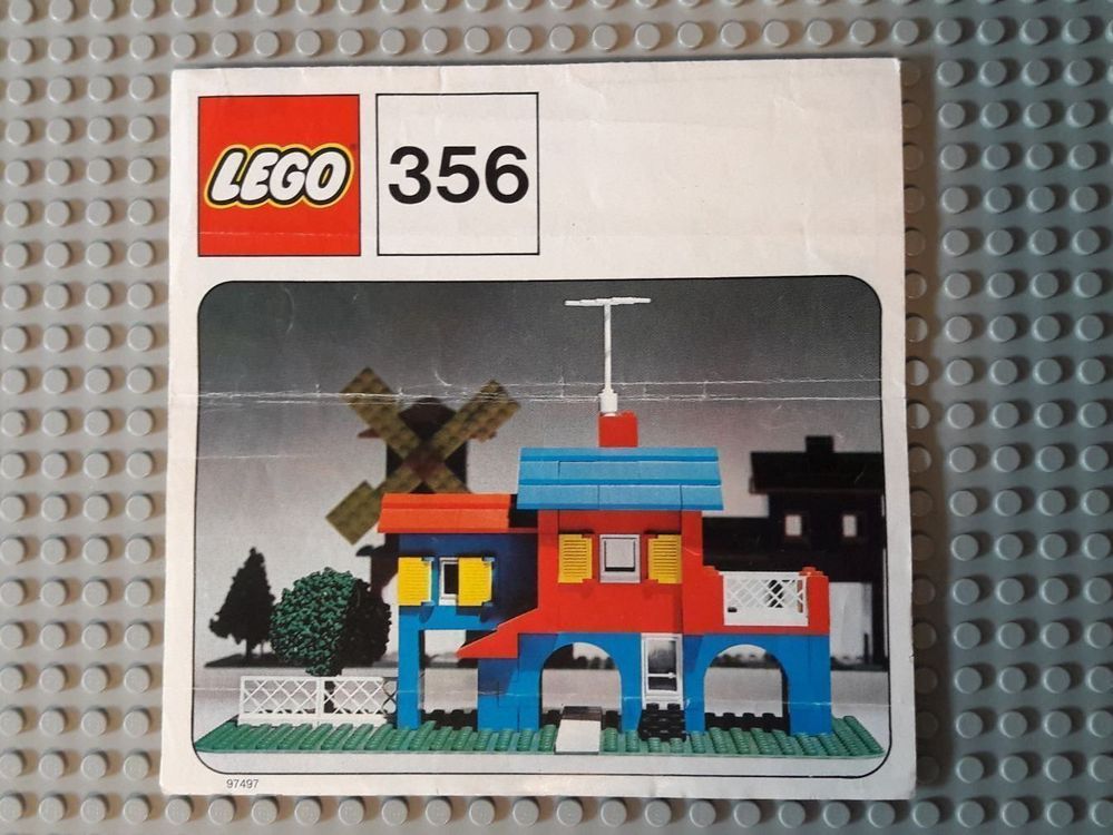 LEGO Anleitung / Instructions - Swiss Vila - 356-1 (Gebraucht) in Muhen ...