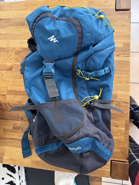 Sac à dos de randonnée Quechua 60L bleu (Neu (gemäss Beschreibung)) in ...
