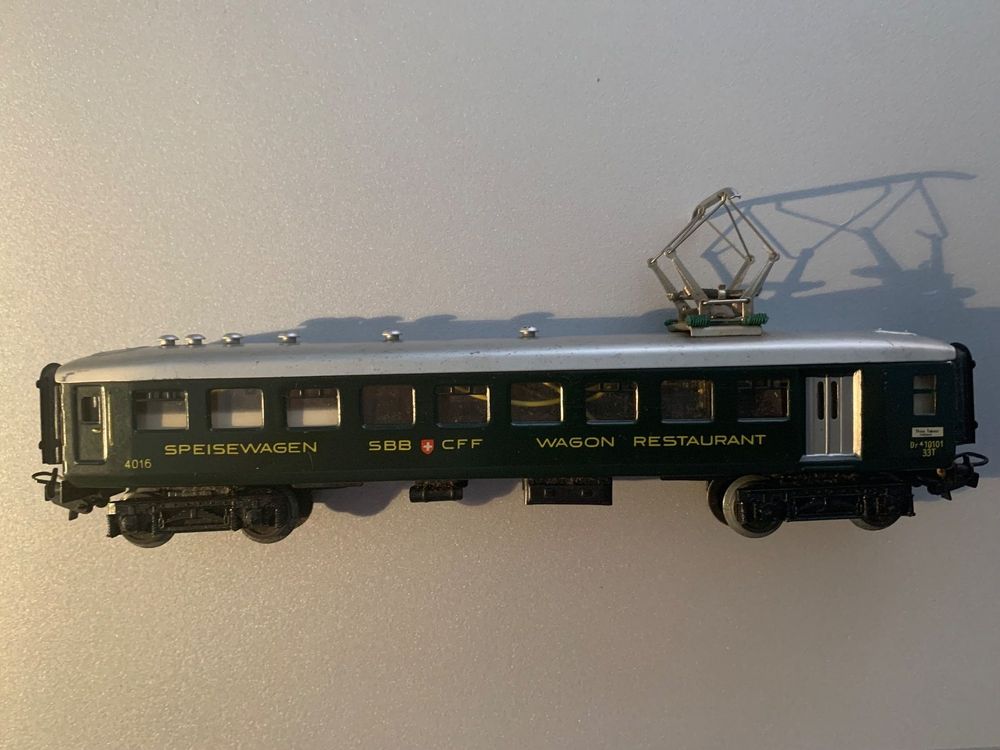 Modellbahn HO - Märklin 4016 SBB Speisewagen (ohne OVP) | Kaufen auf Ricardo