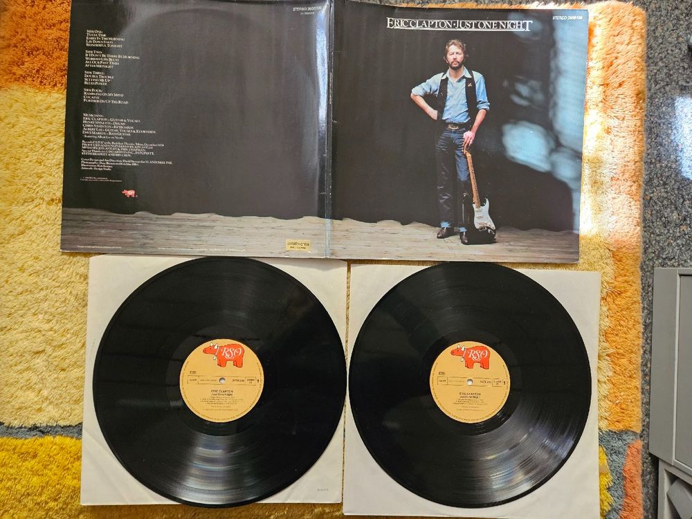 Eric Clapton Doppelalbum Lp's - Just one Night (Neu (gemäss ...