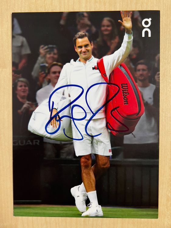 Autogramm Roger Federer | Kaufen auf Ricardo