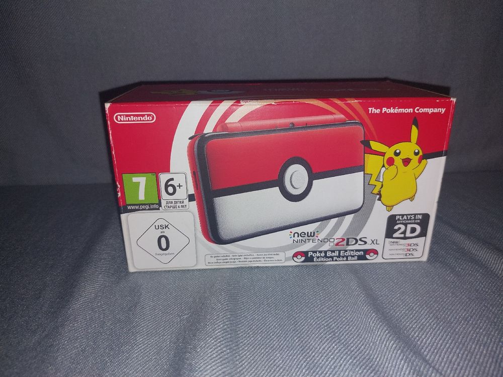 LIMITED 2DS XL POKEBALL EDITION COLECTOR🔥💯 (Neuf (Voir description)) à ...