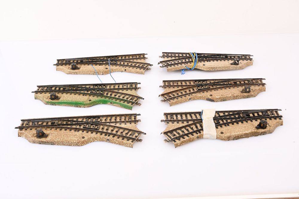 6x Märklin Weichen links und rechts (5118 5119) #41 (Gebraucht) in ...