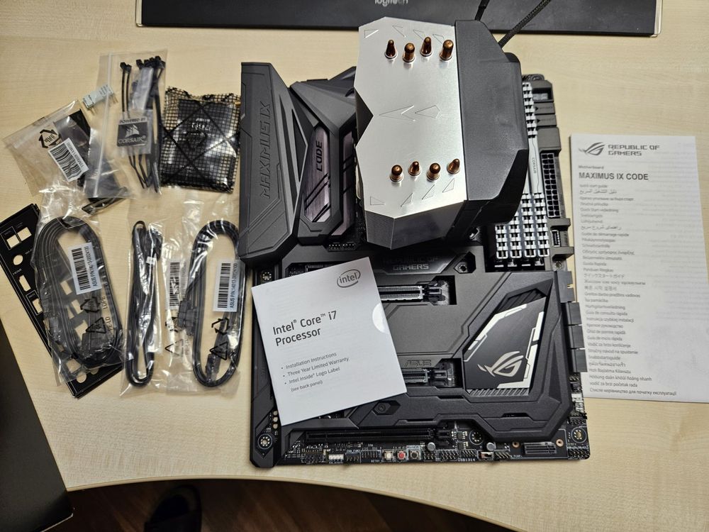 ASUS Motherboard ROG MAXIMUS IX Code inkl. CPU & 32 GB RAM (Gebraucht ...
