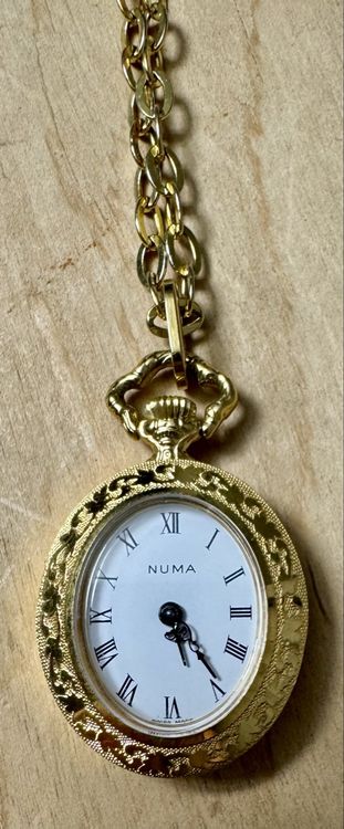 Vintage Kettenuhr NUMA Swiss made Anhänger-Uhr (Gebraucht) in Rothrist ...