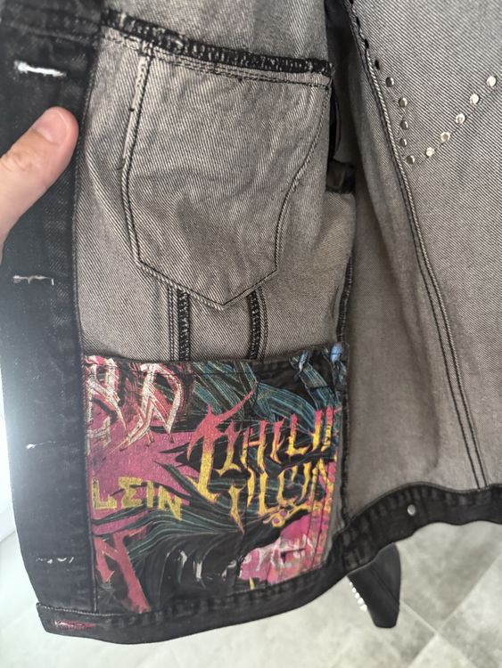 Giacca Philipp Plein borchiata - look unico e grintoso! (Usato) a ...