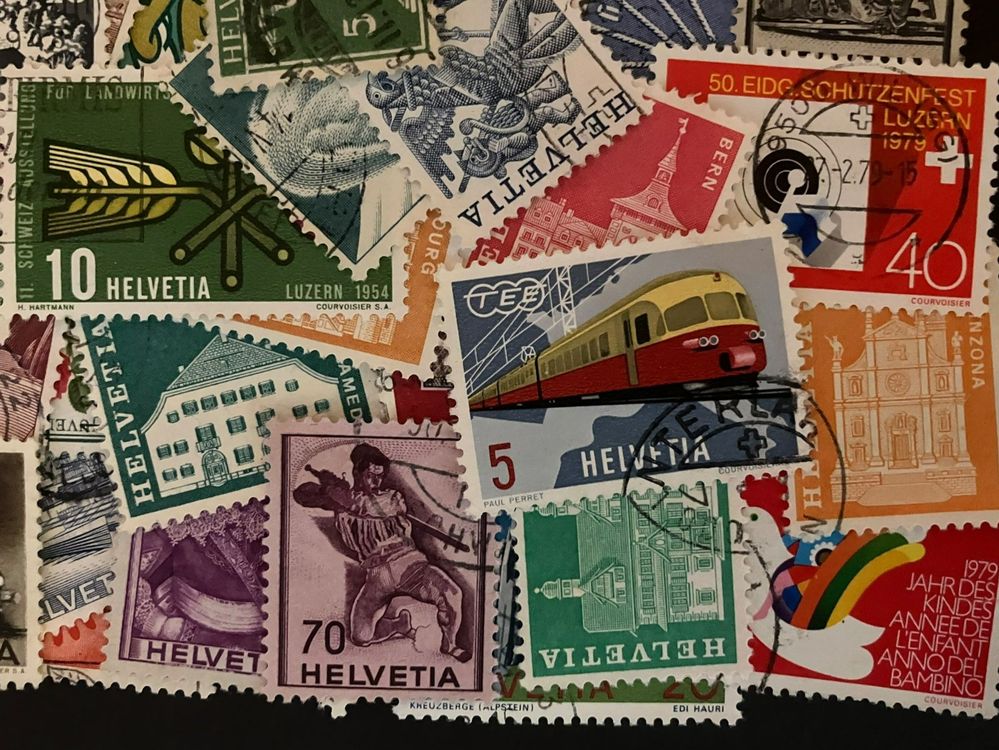 Briefmarken Schweiz (100 Stück), Top Qualität (Gebraucht) in ...