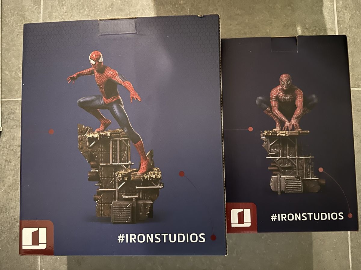 2 Statues Spider-Man No Way Home - Iron Studios 1/10 NEUF (Neu und ...