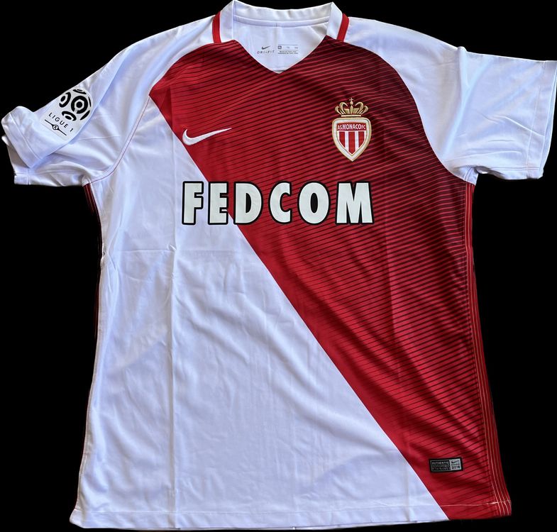Mbappé AS Monaco Trikot 2016/2017 mit Ligue 1 Patch (Gebraucht) in Bern ...