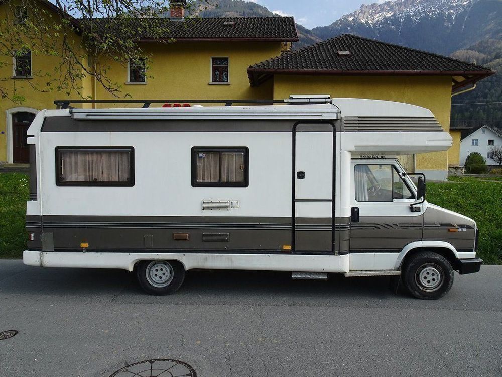 Fiat Ducato Hobby Wohnmobil Wohnwagen (Gebraucht) in für CHF 6400 – nur ...