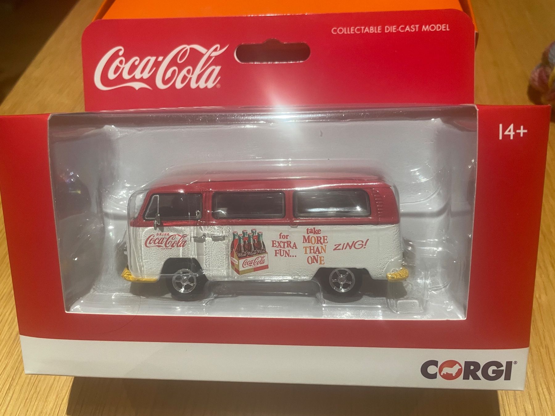 VW T2 Coca Cola Camper Van "ZING" 1/43 (Neu und originalverpackt) in ...