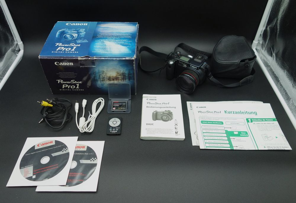 Canon Power Shot Pro 1, mit allem Zubehör (Gebraucht) in für CHF 44 ...