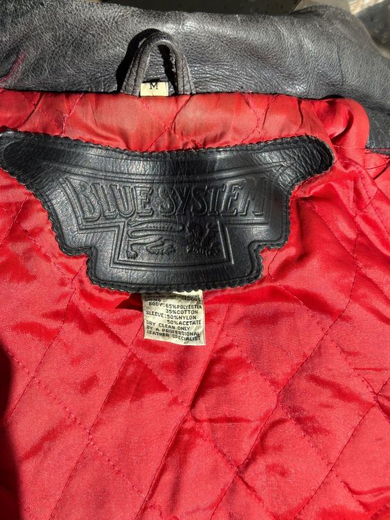 Kult Lederjacke Bluesystem | Kaufen auf Ricardo