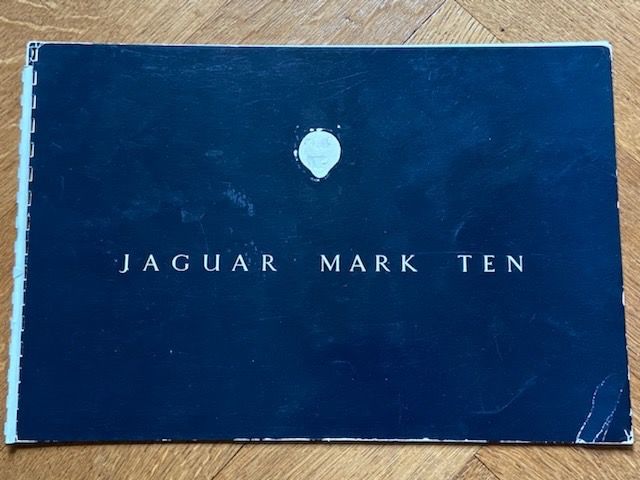 JAGUAR MARK TEN - Mk X grosser Prestige-Prospekt - 1962 1963 | Kaufen ...