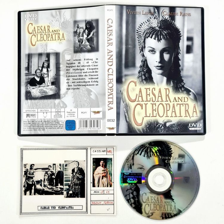 Caesar und Cleopatra (Originalfilm - ©1945) > NEU