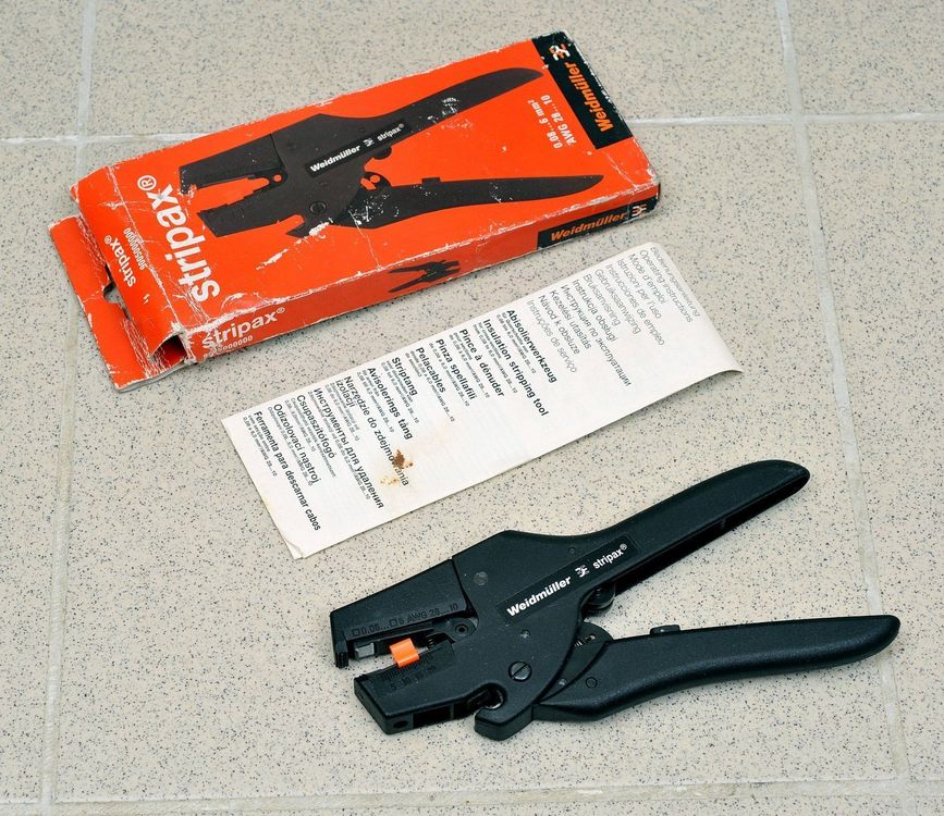 Weidmüller Stripax Abisolierzange Abisolierwerkzeug NEU (Neu (gemäss Beschreibung)) in Gränichen ...