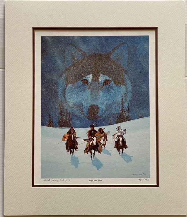 Gale Running Wolf Litho Handsigniert (Gebraucht) in Root für CHF 15 ...