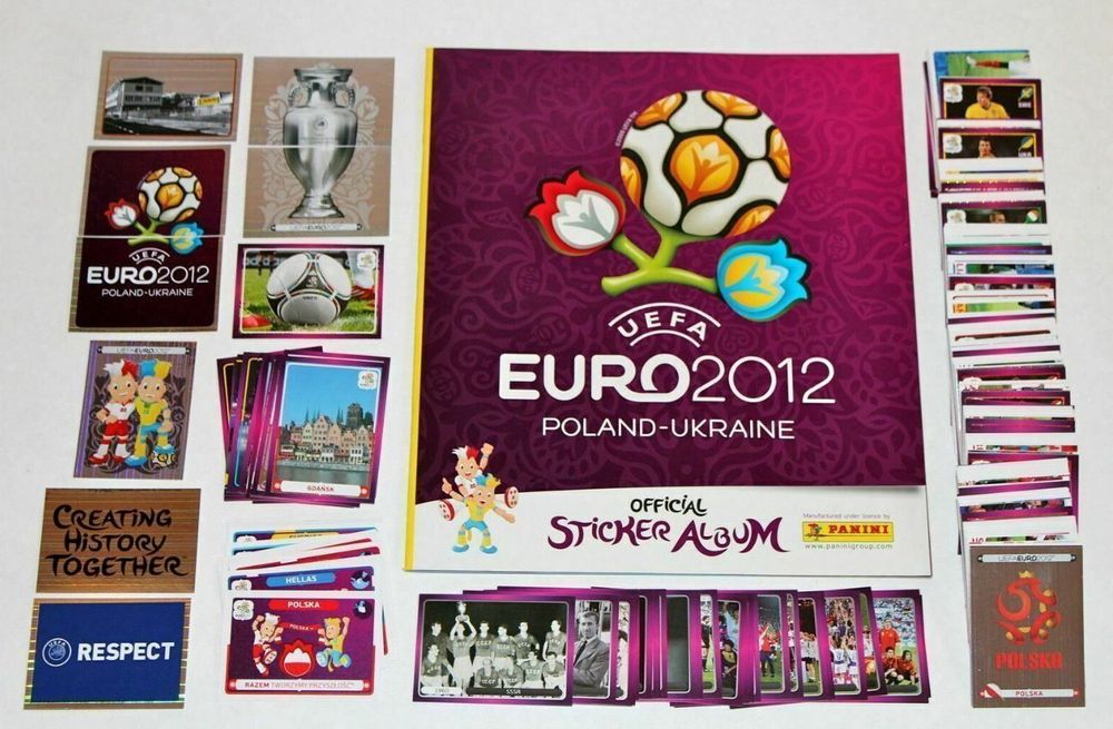 Panini Album Euro/EM 2012 komplettes Stickerset+Leeralbum | Kaufen auf ...