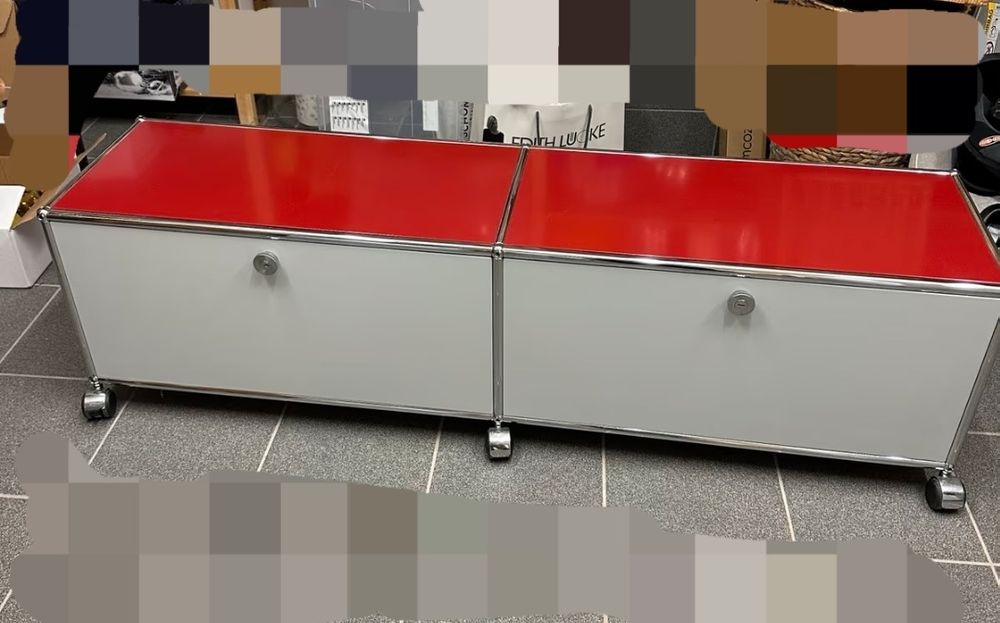 USM TV Lowboard mit Rollen (Preis Verhandelbar) (Gebraucht) in Zürich ...