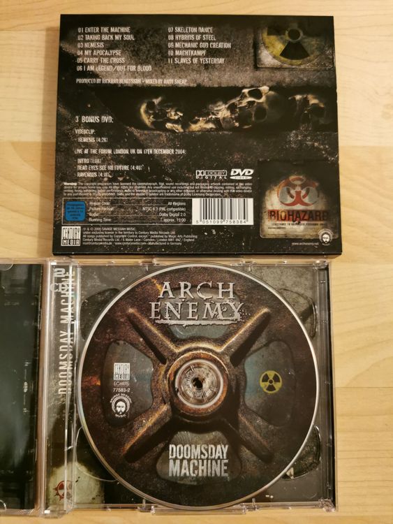 Arch Enemy Doomsday Machine CD+Mini Disc (Neu (gemäss Beschreibung)) in ...