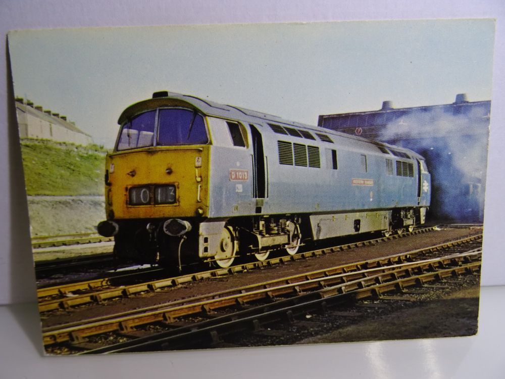 Postcard Diesel Lok BR Class D1013 "Western Ranger" Landmore (Gebraucht) in Teufen AR für CHF 0. ...