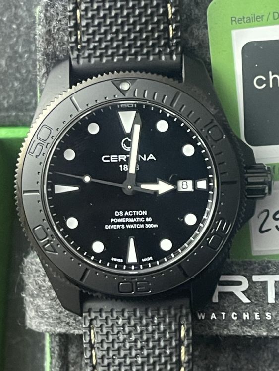 Certina DS Action Diver 43mm Powermatic 80 (Gebraucht) in Untersiggenthal für CHF 400 – mit ...