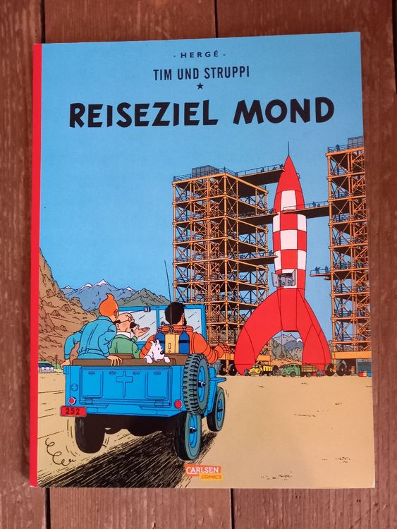 Tim und Struppi - Reiseziel Mond - Top Zustand! Comic (Gebraucht) in ...