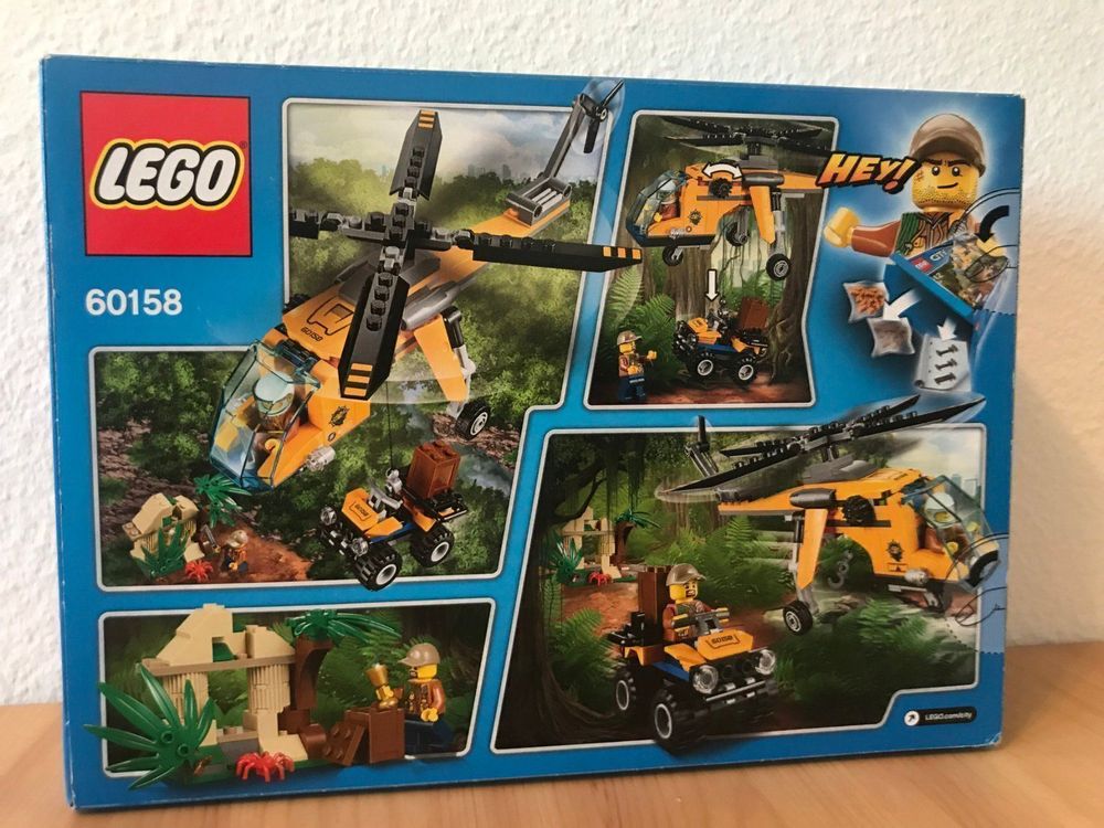 Lego 60158, Dschungel-Frachthubschrauber (Neu und originalverpackt) in ...