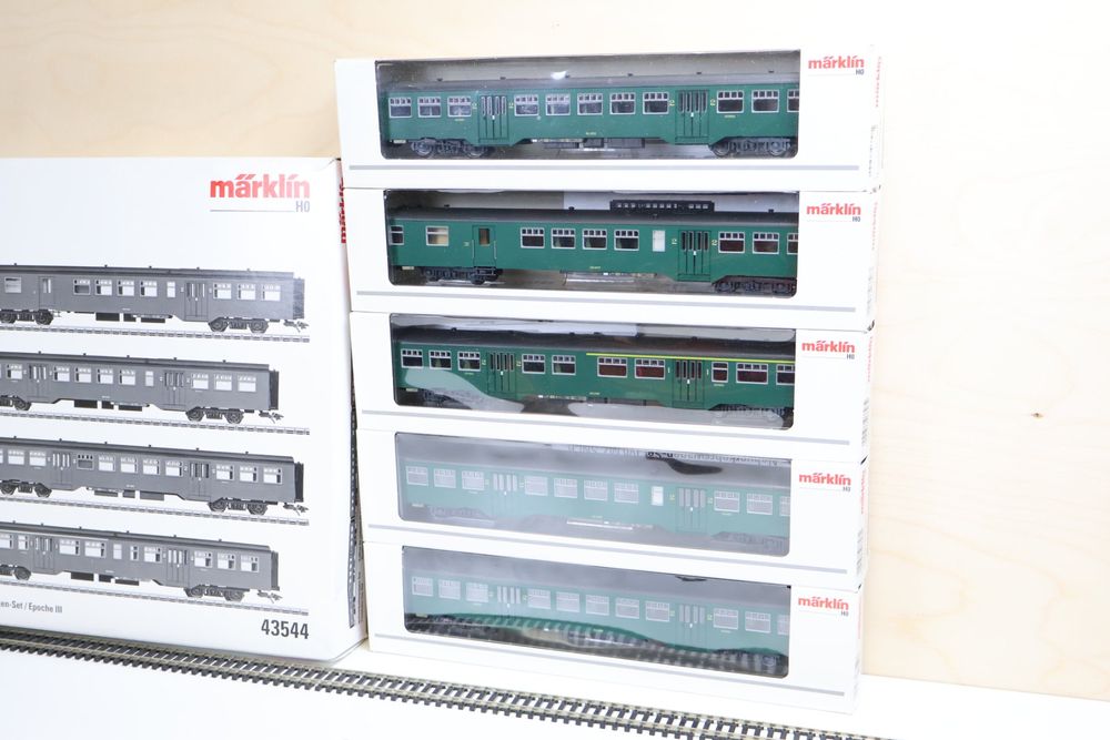 Märklin SNCB Personenwagen Set 43544 H0 - 5-Teilig (Gebraucht) in Winterthur für CHF 149 – mit ...