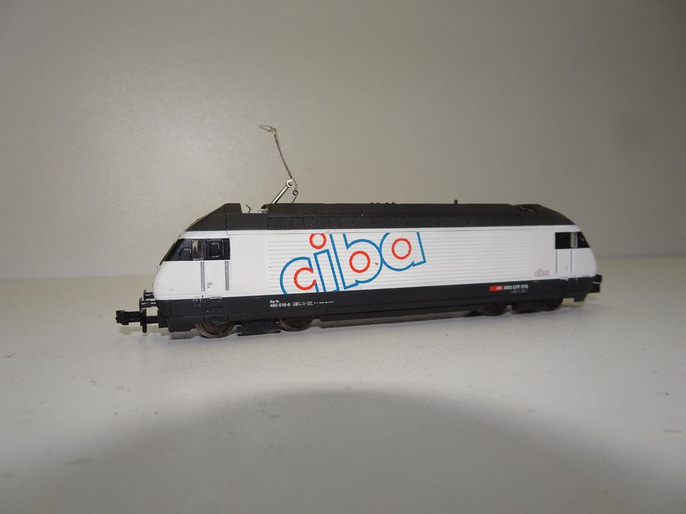 Minitrix Lokomotive SBB Re 460 Ciba Digi Spur N 12689 Defekt | Kaufen ...