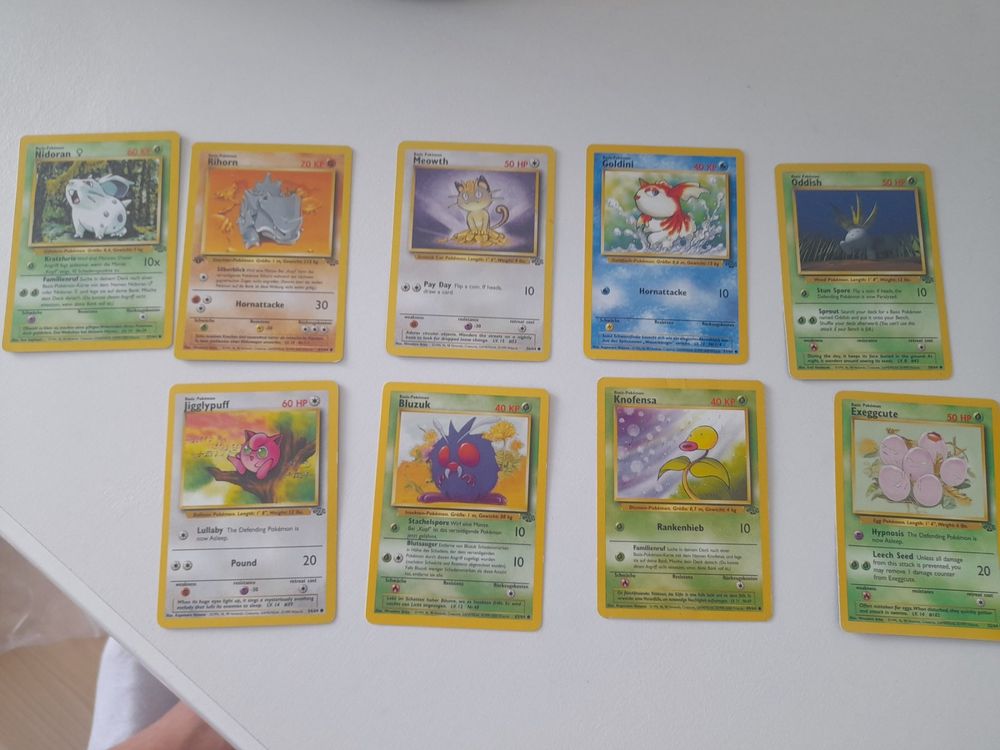 Pokemon Jungle Set Original Sammlung mit erste Edition | Kaufen auf Ricardo