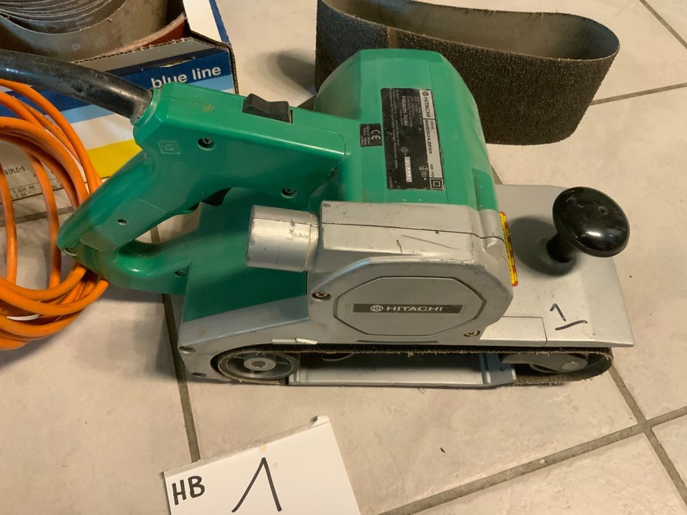 Hitachi Bandschleifer SB-110 (Bosch,Metabo,Dewalt,Milwaukee) (Gebraucht ...