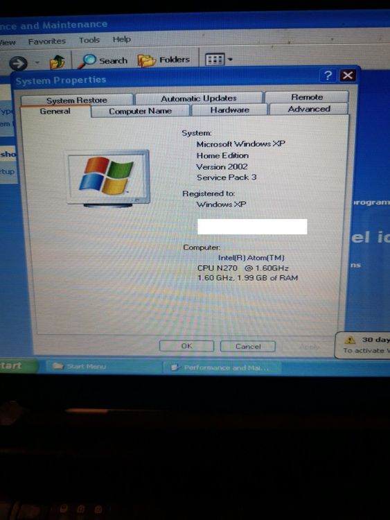 Packard Bell Notebook 10" Windows XP (Gebraucht) in Koppigen für CHF 60 ...