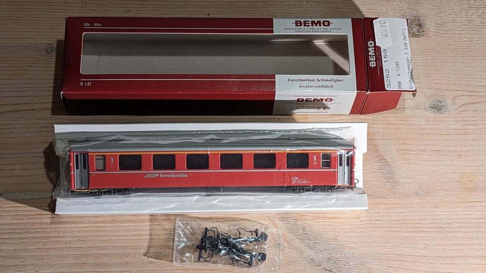 Bemo 3252 159 RhB Einheitswagen A 1249 (Gebraucht) in Zürich für CHF 24 – mit Lieferung auf ...
