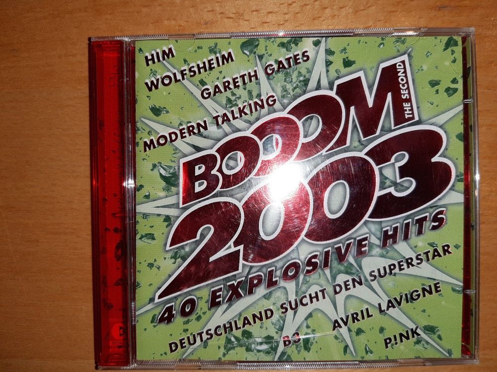 Boom 2003 - 40 Explosive Hits (Doppel CD) (Gebraucht) in Rotkreuz für ...