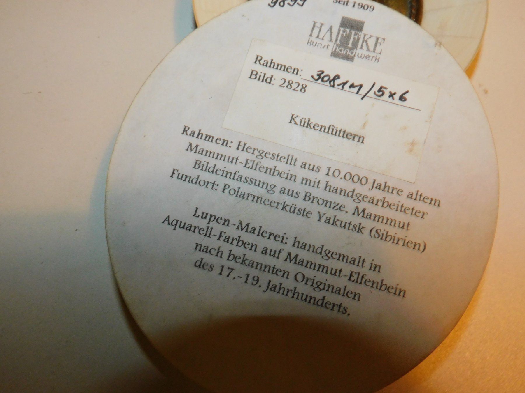 Lupen Malerei 3 kleine Bilder - Mammutrahmen Aquarell Farbe (D'occasion ...