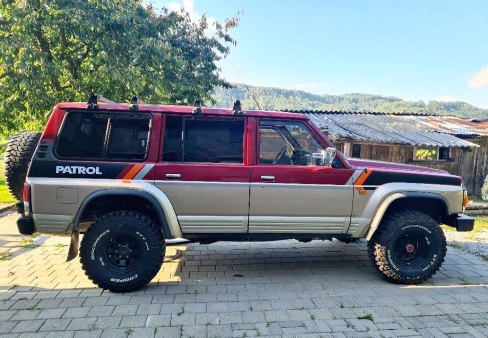 Nissan Patrol Y60 LWB & SWB Aufkleber / Sticker Set (Neu und ...