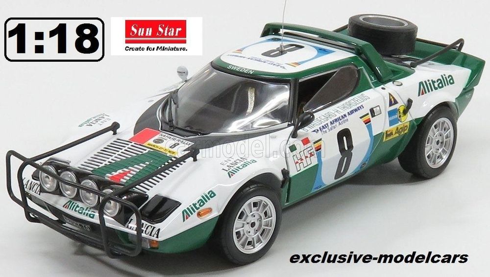 LANCIA Stratos HF #8 Safari 1975 1:18 | Kaufen auf Ricardo