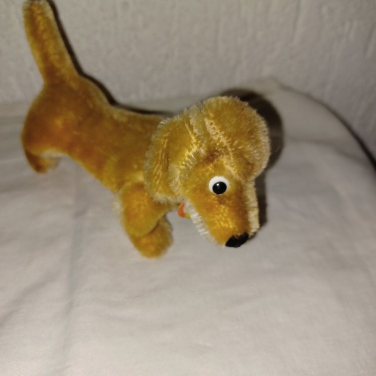niedlicher kleiner Dackel von Steiff um 1960 9 cm hoch | Kaufen auf Ricardo