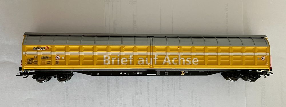 Märklin H0 48062-01 Postwagen "Brief auf Achse" (Gebraucht) in ...
