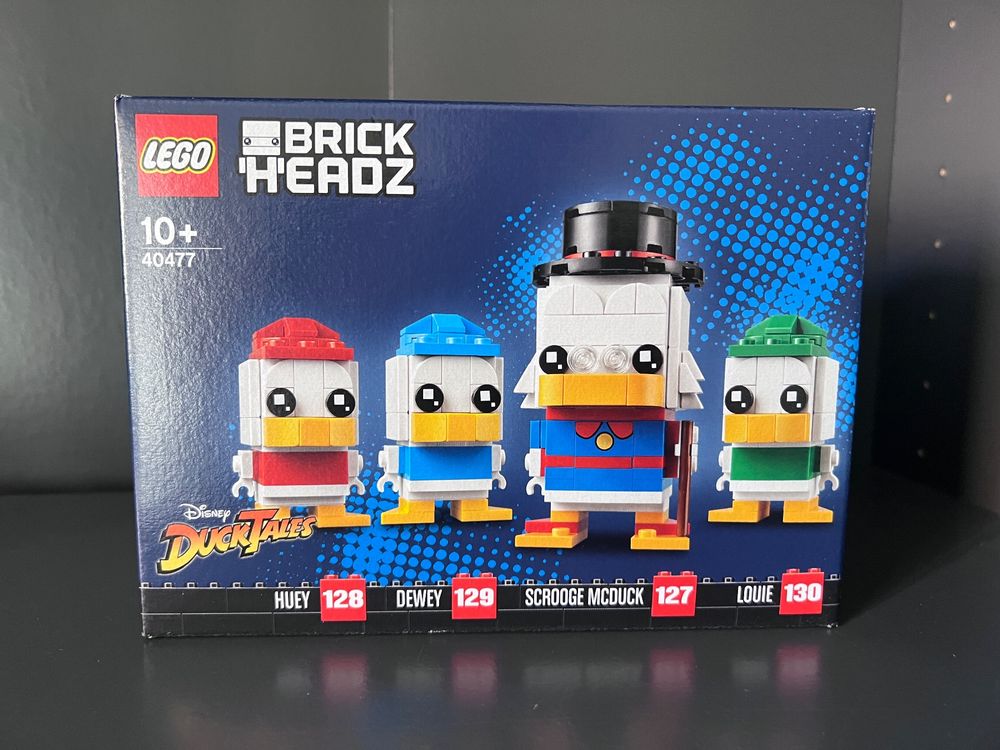 LEGO 40477 BrickHeadz Dagobert Duck, Tick, Trick & Track (Neu und ...