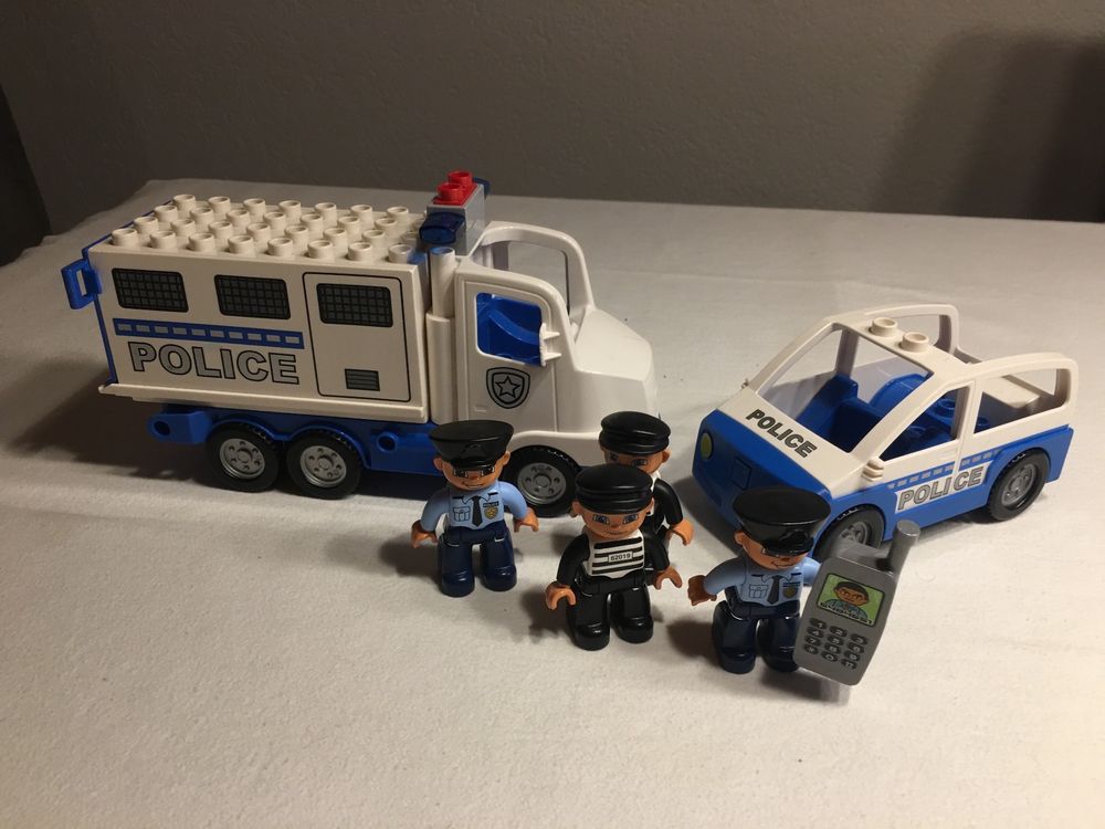 LEGO DUPLO POLIZEI FAHZEUGE UND FIGUREN (Gebraucht) in Gelterkinden für ...
