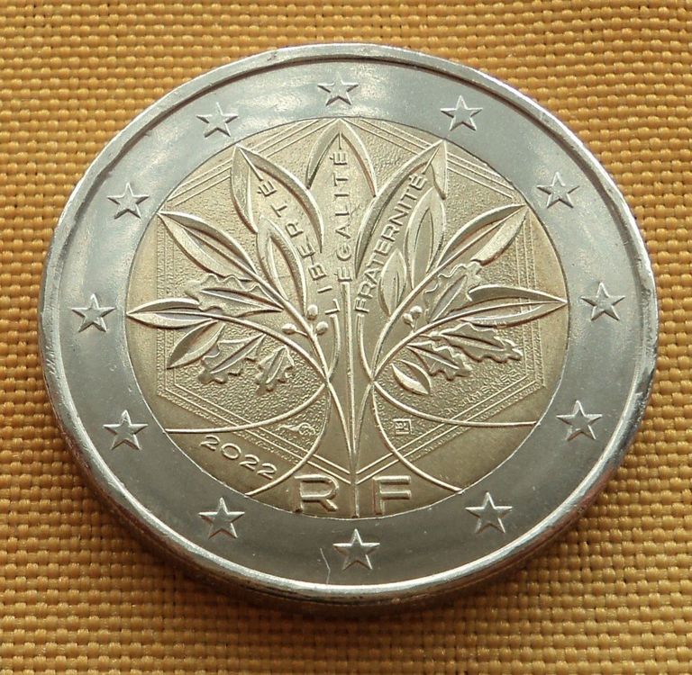 Frankreich: 2 Euro 2022, SS. (Gebraucht) in Basel für CHF 3.5 – mit Lieferung auf Ricardo kaufen