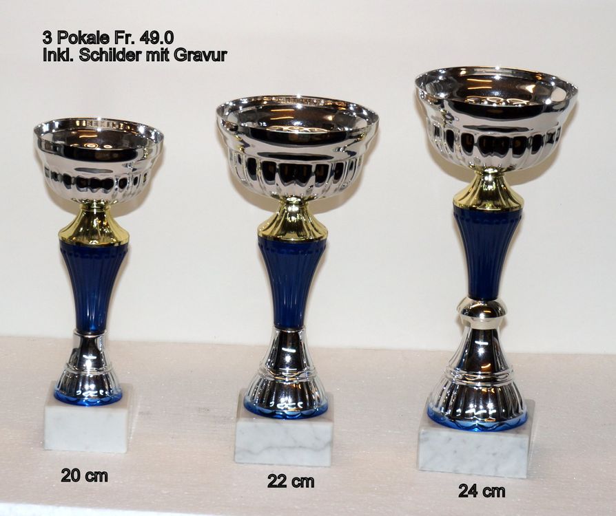Serie Pokale 3er Set (Neu und originalverpackt) in Rotkreuz für CHF 18 ...