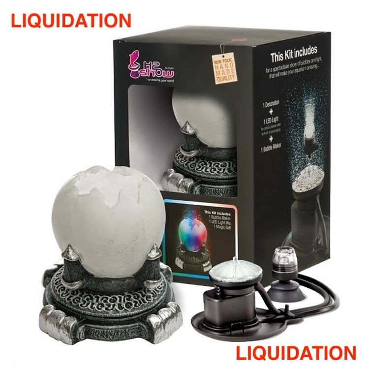 Aérateur/bulleur pour aquarium avec LED - Crystal Ball | Kaufen auf Ricardo