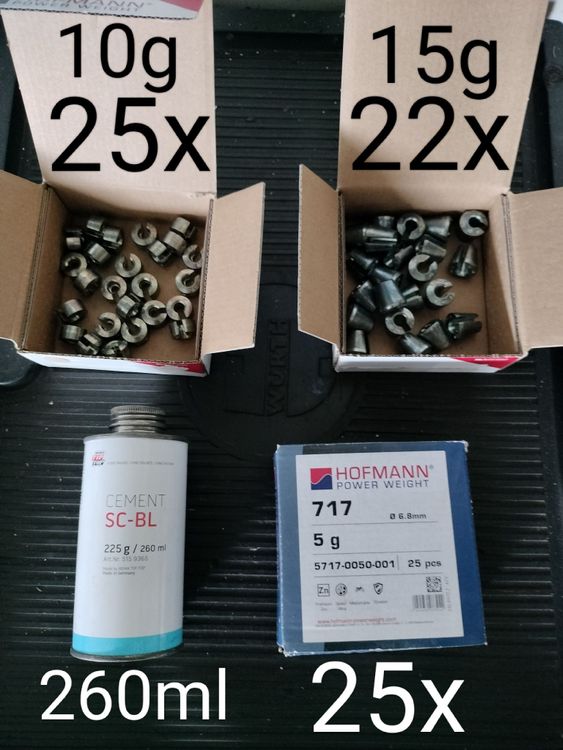 Auswuchtgewichte Schlaggewichte 10g 15g 5g | Kaufen auf Ricardo