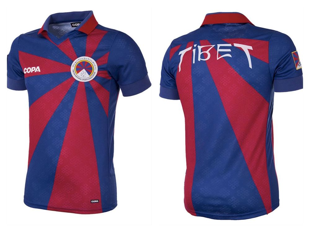 Tibet Football Shirt | Tibet Fussball Trikot -Grösse: L (Neu und ...
