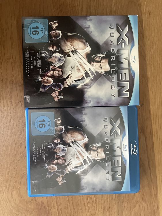 X Men Quadrilogy BluRay (Gebraucht) in Hagendorn für CHF 9 – mit Lieferung auf Ricardo kaufen